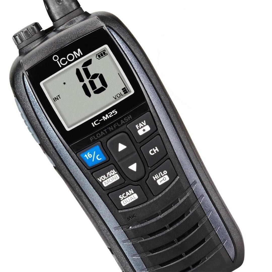 vhf portatile icom icm 25